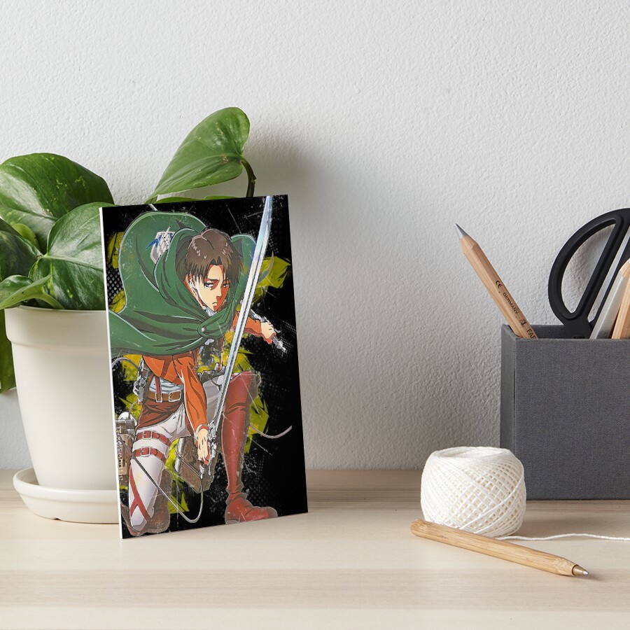 "Levi Ackerman" Art Board Print by AzeliaStudio | Redbubble