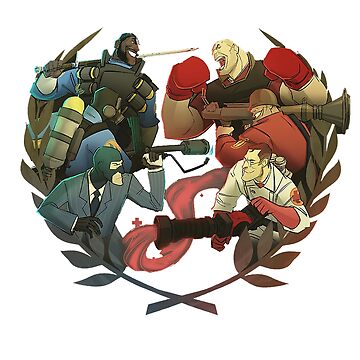 "Team Fortress 2 - Competitive" Essential T-Shirt for Sale by superts ...