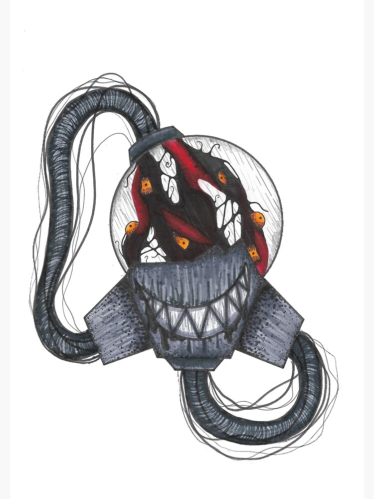 "Corrupt Mask" Poster for Sale by Shadowgirlxz | Redbubble