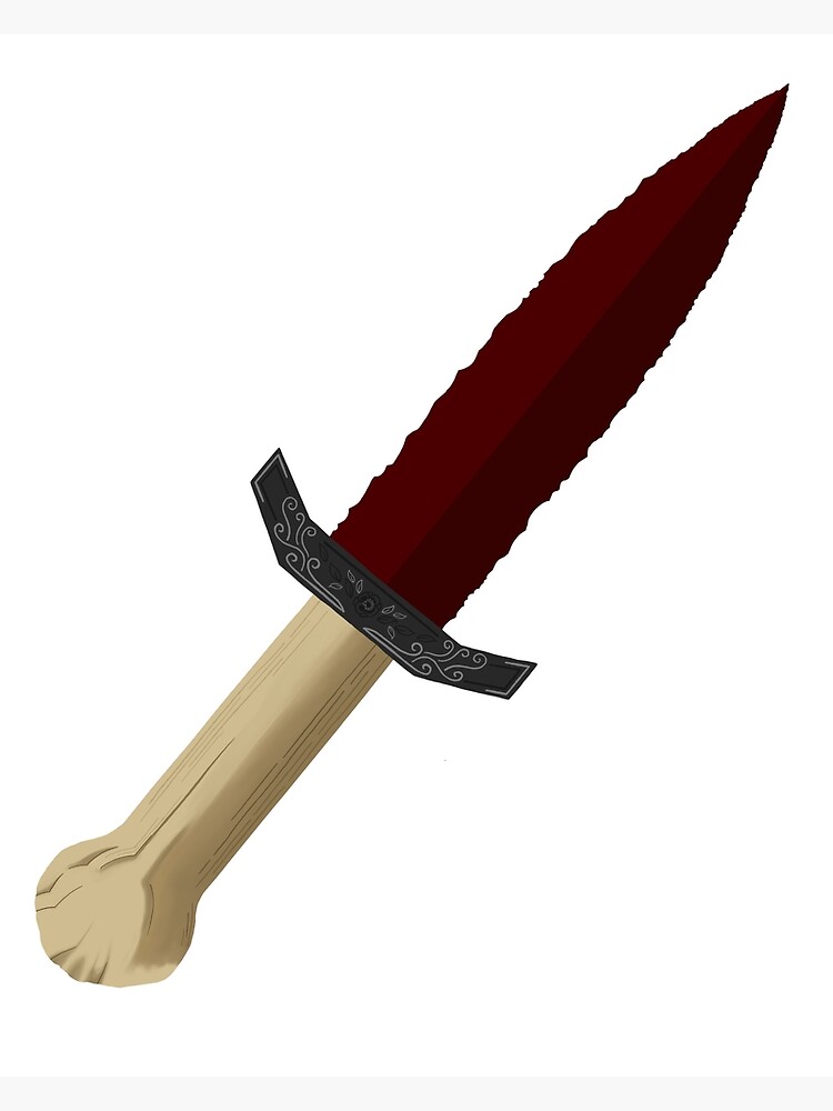 "Poppy’s Wolven Dagger - From Blood and Ash" Photographic Print by ...