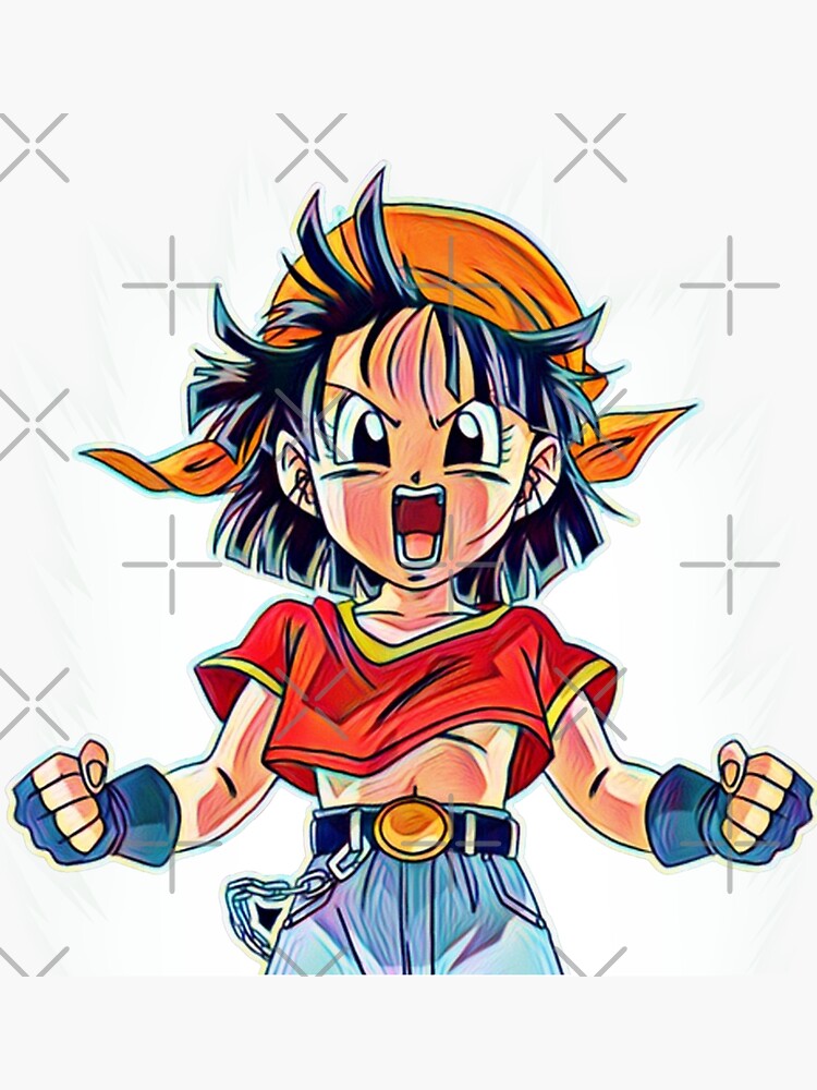 "Train Insaiyan Gt Pan DB/DBZ/DBGT/DBS " Sticker for Sale by ...