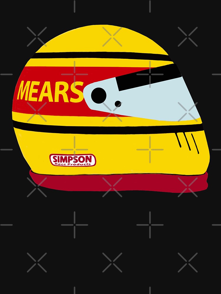 "Rick Mears Indy 500 win helmet (1984) "Yellow Submarine"" T-shirt for ...