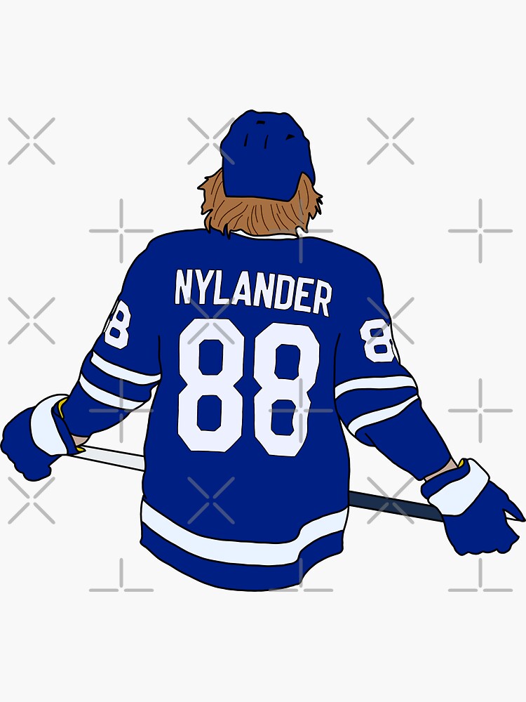 "William Nylander" Sticker for Sale by macd4485 | Redbubble
