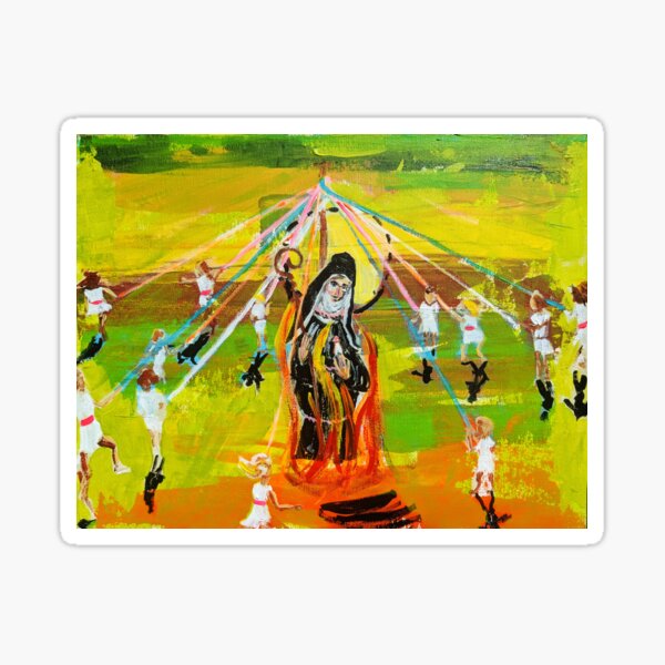 "Beltane Walpurgisnacht May Day" Sticker for Sale by echomultiverse ...