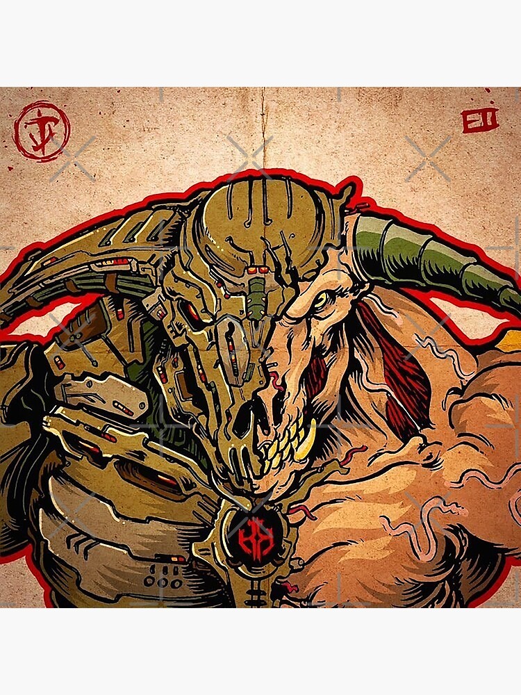 "Doom Icon of Sin" Poster for Sale by Chermax | Redbubble