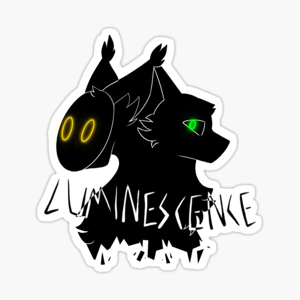 "Luminescence Logo" Sticker for Sale by HaloStudios | Redbubble