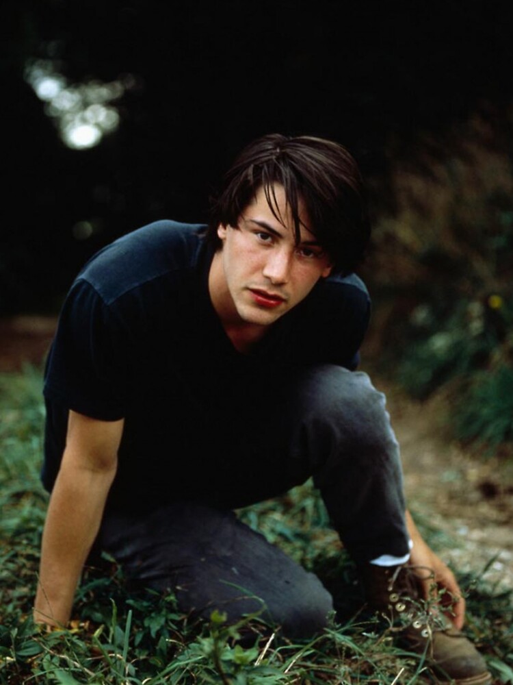 "Keanu Reeves- 80's Photoshoot" Sticker for Sale by FobFan93 | Redbubble