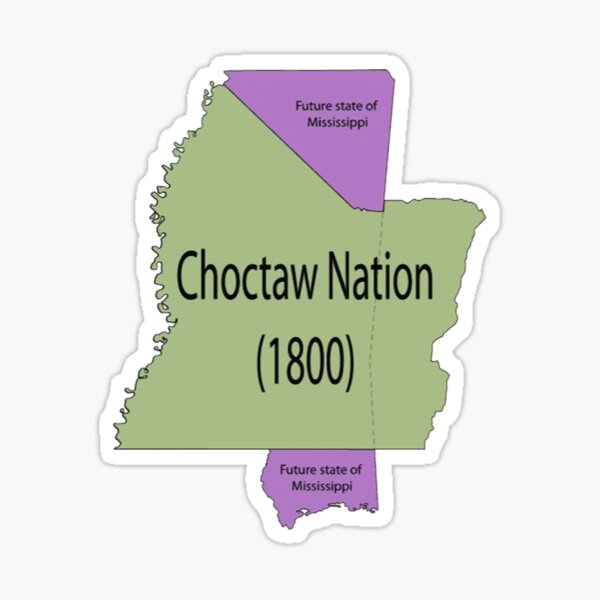 "Choctaw Nation" Sticker for Sale by lawrencebaird | Redbubble