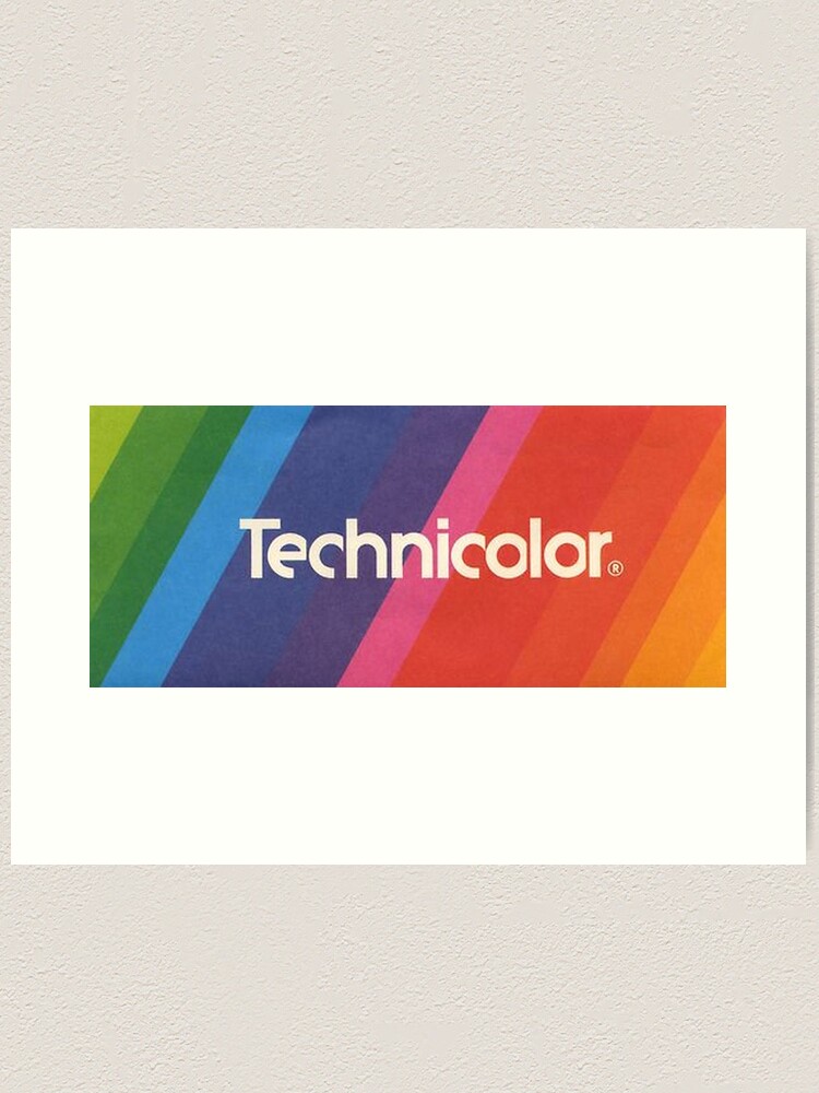 Vintage Technicolor Logo Vintage Technicolor In Photoshop