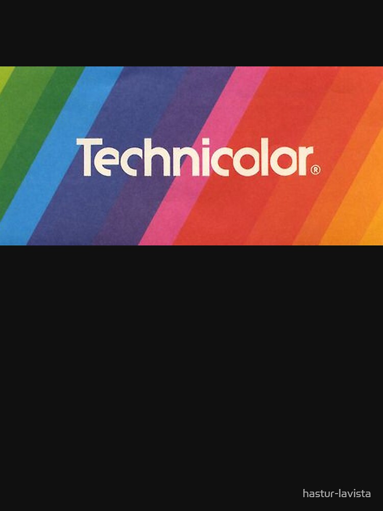 "technicolor logo" T-shirt for Sale by hastur-lavista | Redbubble ...