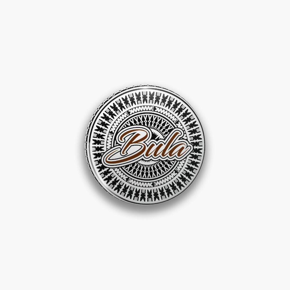 "BULA - Fiji Traditional Tapa" Sticker for Sale by HueyFiji | Redbubble