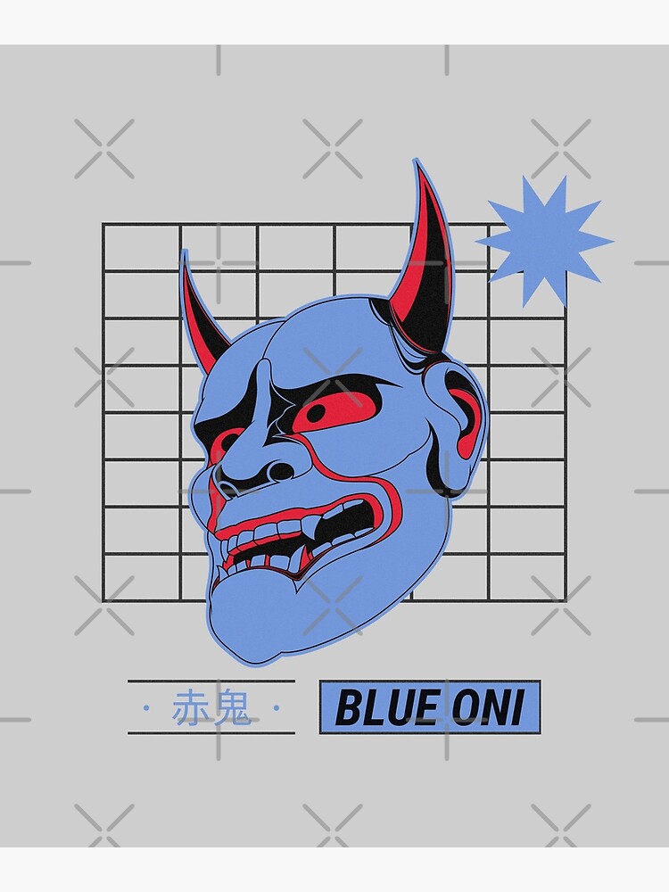 "The Great Oni" Poster for Sale by kcaandwu | Redbubble