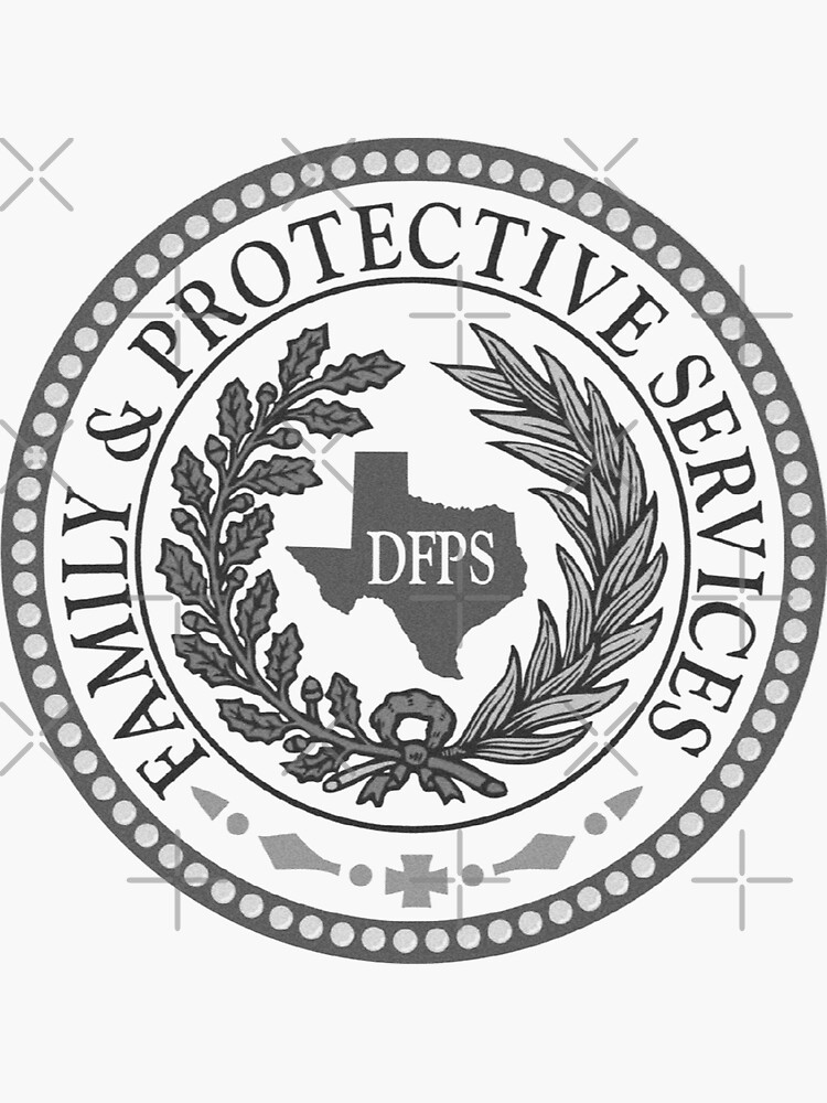 "Texas Department of Family & Protective Services" Sticker for Sale by ...