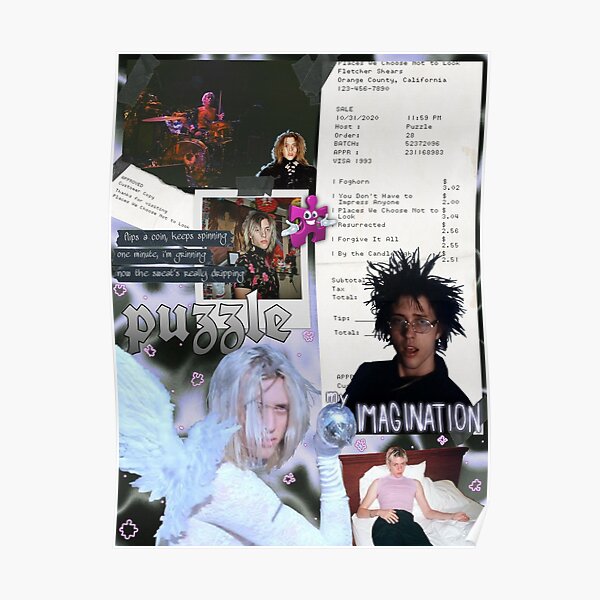 "Puzzle Fletcher Shears Collage" Poster for Sale by hauntedhonda ...