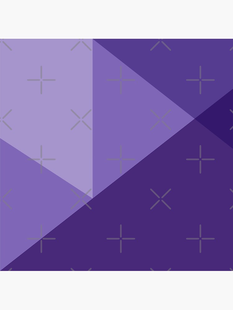 "Color Block Geometrica c5 Purple" Poster for Sale by fhjr2002 | Redbubble