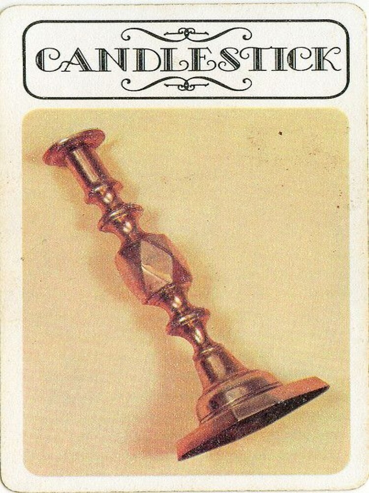 "Clue Candlestick" Poster for Sale by timetodieoldman | Redbubble