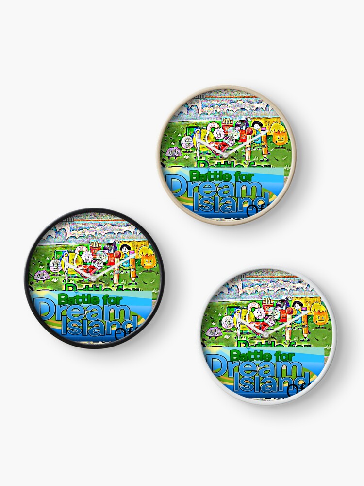 "a BFDI" Clock for Sale by jacknjellify | Redbubble