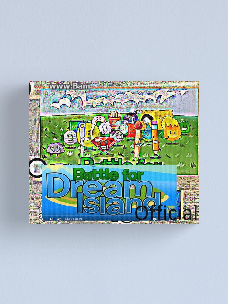 "a BFDI" Canvas Print for Sale by jacknjellify | Redbubble