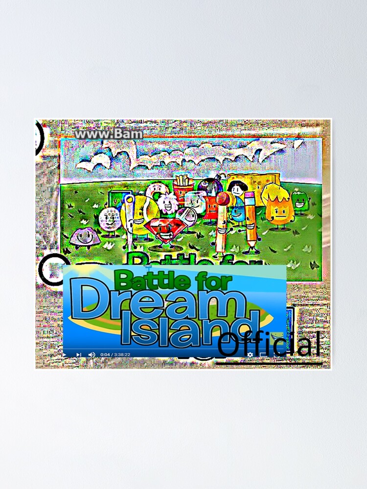 "a BFDI" Poster for Sale by jacknjellify | Redbubble