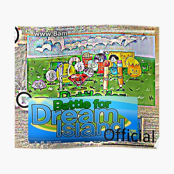 "a BFDI" Poster for Sale by jacknjellify | Redbubble