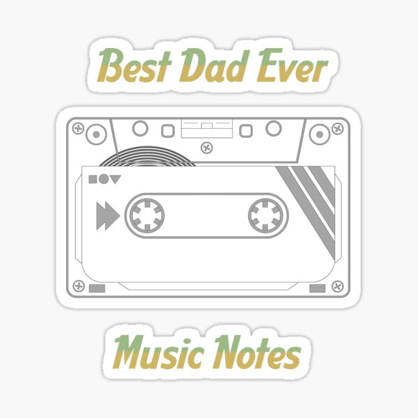 "Best dad ever music notes Father's Gift Keytone Classic T-Shirt ...