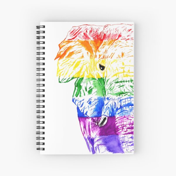 Elephant Spiral Notebooks | Redbubble