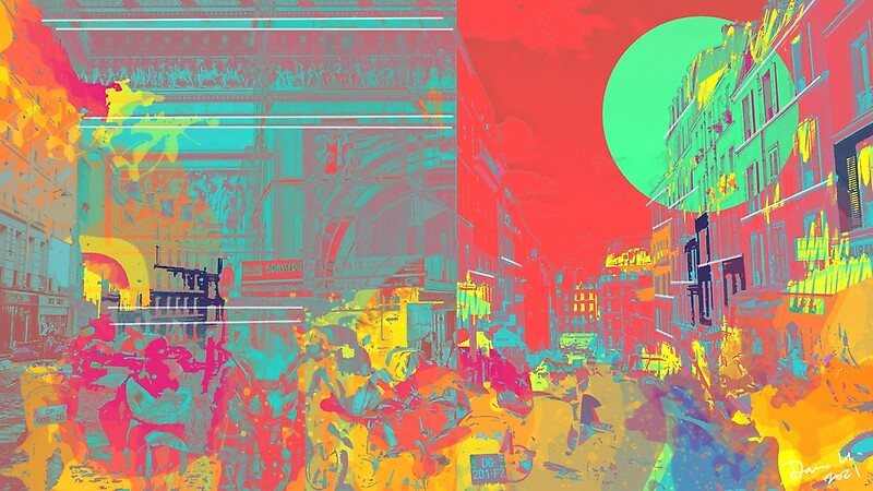 "Arch poster Paris" by dana-krystle | Redbubble