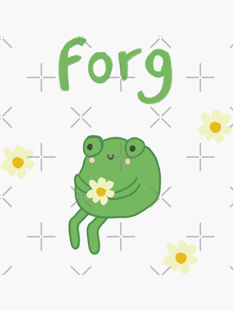 "Frog Birthday Cake Meme - Cute Cottagecore Aesthetic Frog - With ...