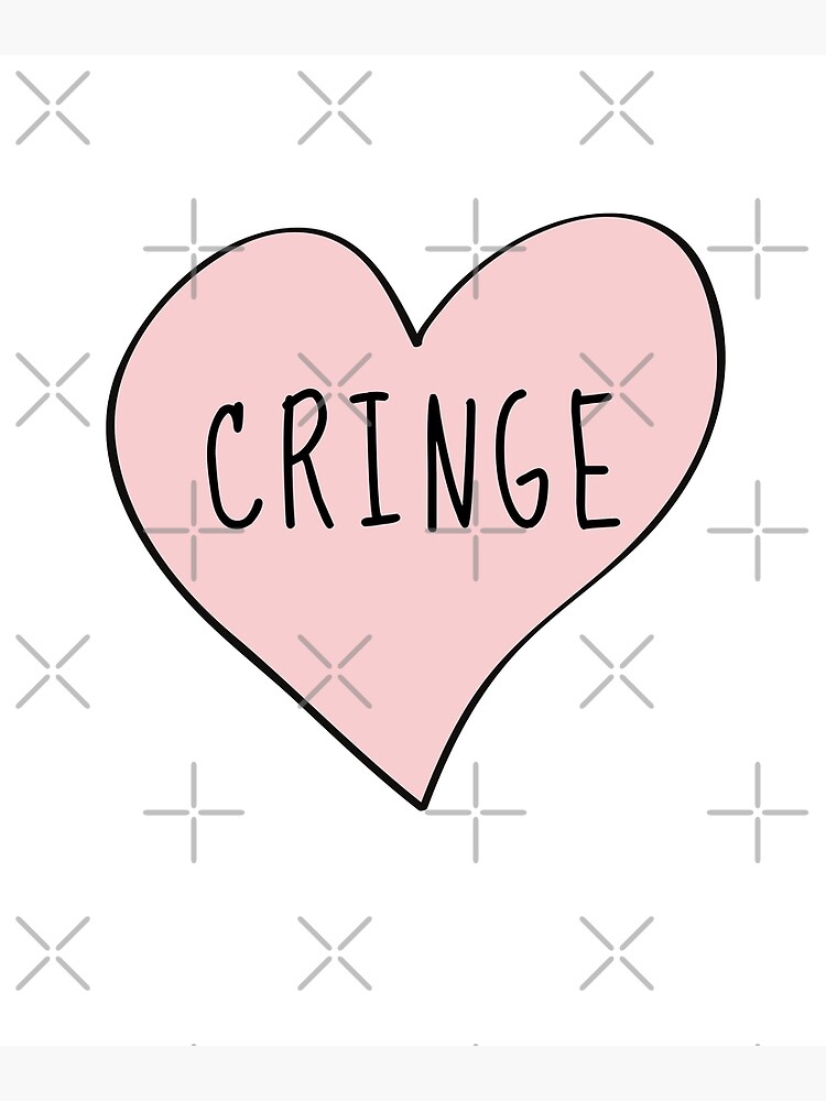 "Cringe Sassy Conversation Hearts - Trendy/Hipster/Tumblr Meme " Poster ...