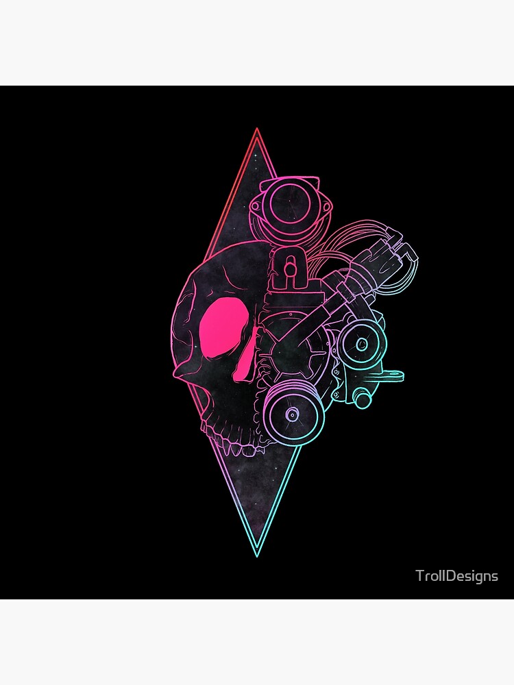 "flathead skull" Poster by TrollDesigns | Redbubble