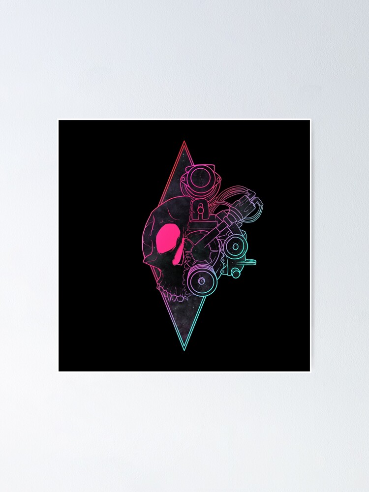 "flathead skull" Poster by TrollDesigns | Redbubble