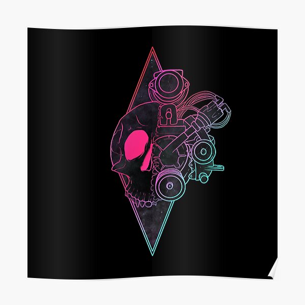 "flathead skull" Poster by TrollDesigns | Redbubble