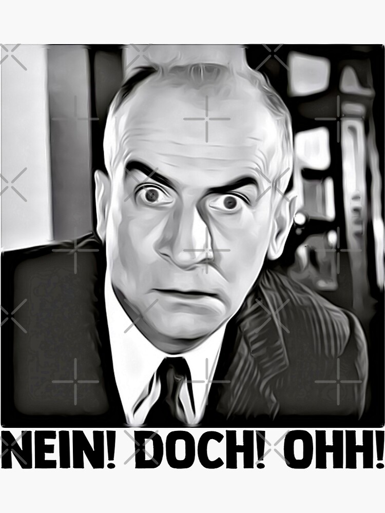 Sticker « Louis de Funès Funes Non ! Mais! Ohh! », par Nordwind | Redbubble