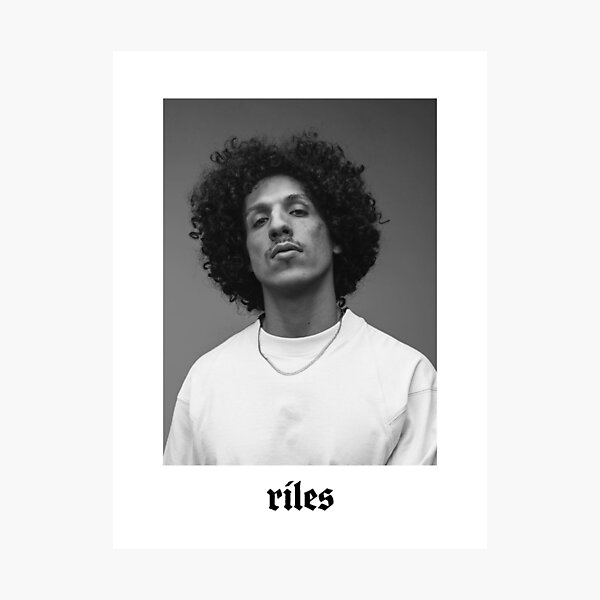 Lámina fotográfica «Rilès - Póster de fotógrafo de estudio en blanco y ...