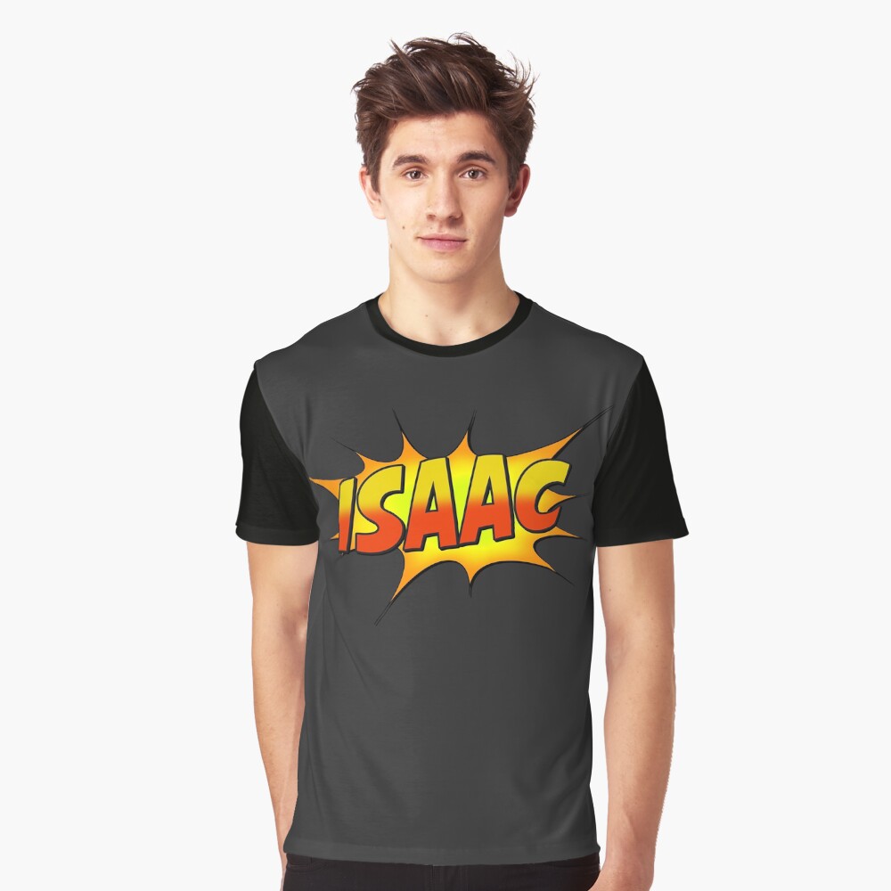 "Isaac" Sticker for Sale by rogue-design | Redbubble