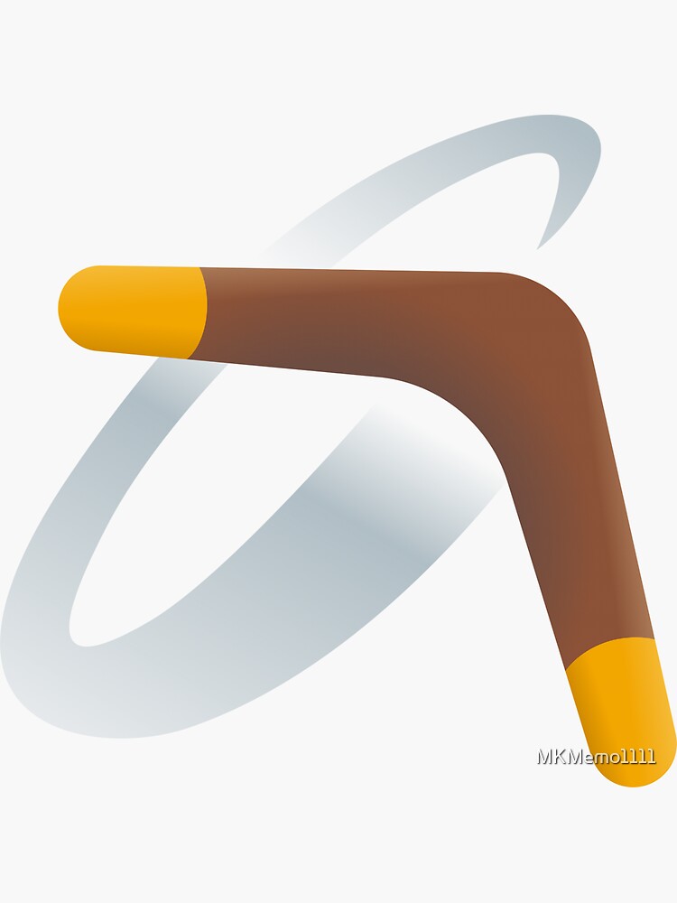 "Boomerang Gift for Boomerang lovers" Sticker for Sale by MKMemo1111 ...