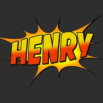 "Henry" Sticker for Sale by rogue-design | Redbubble