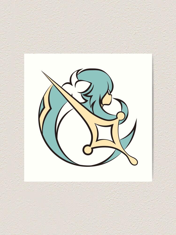 "Genshin Impact Lumine Constellation" Art Print by ZminaRei | Redbubble