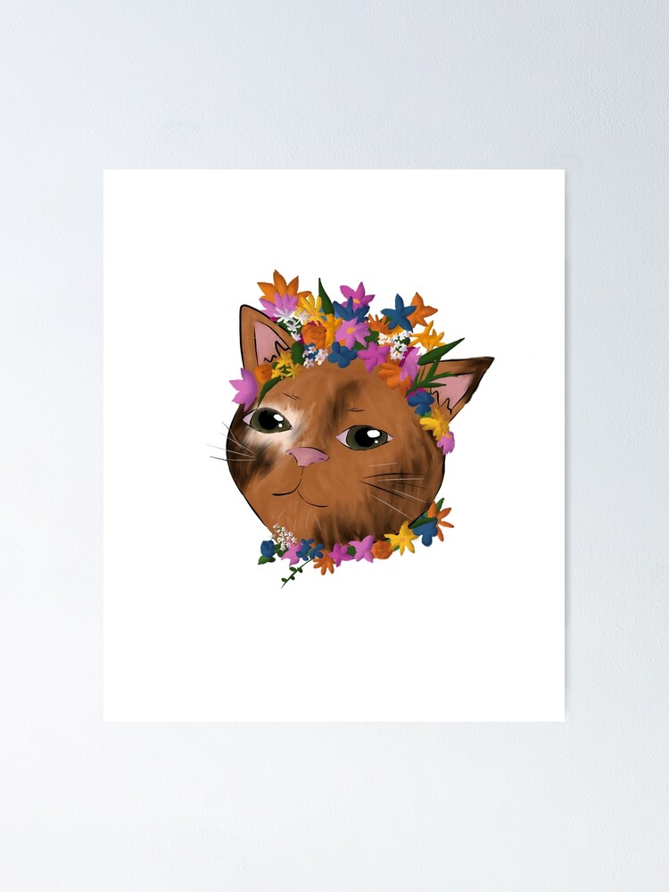 "Midsommar Cat" Poster by ScampMakes | Redbubble