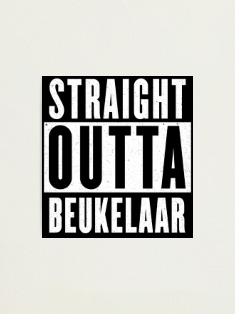 "Direkt aus Beukelaar" Fotodruck von FristiLoverke13 | Redbubble