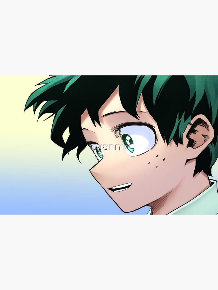 "Calm Deku" Sticker for Sale by cyanniv | Redbubble