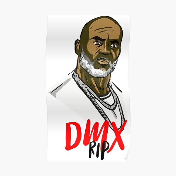 "R.I.P DMX rip dmx 1970 - 2021 [HiSVG.CoM]" Poster by d-m-x-dark-man ...