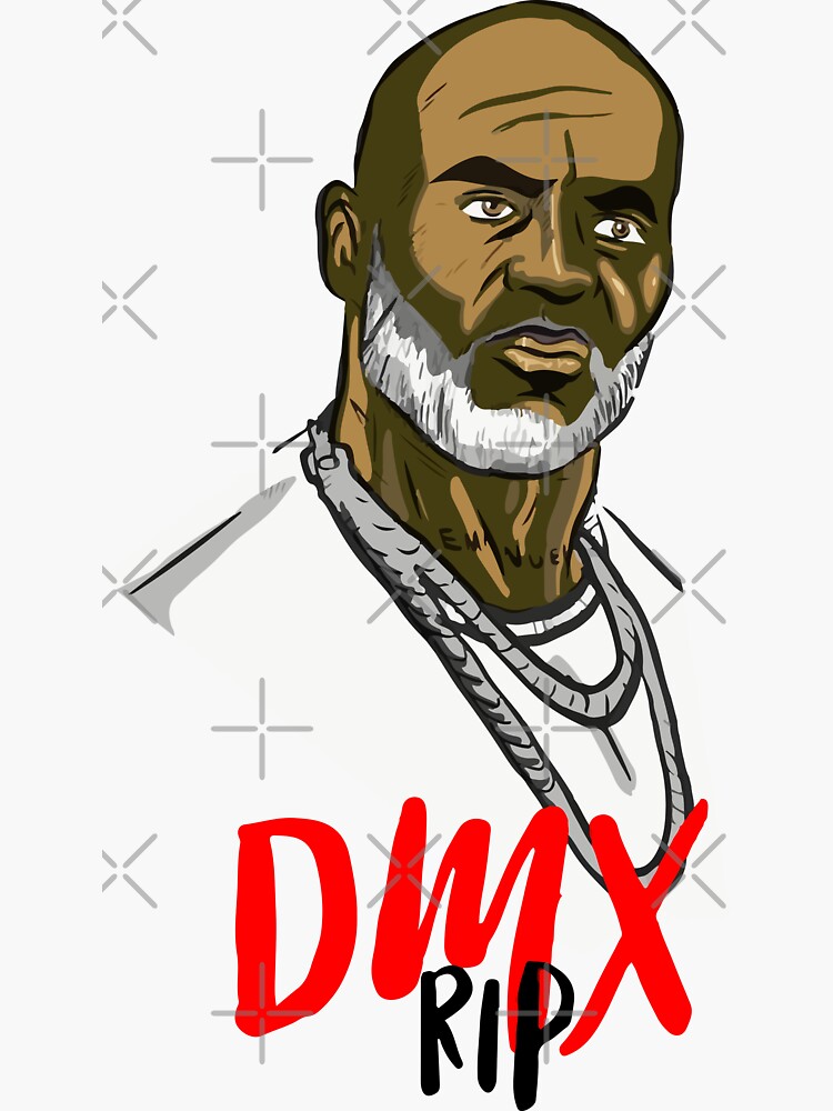 "R.I.P DMX rip dmx 1970 - 2021 [HiSVG.CoM]" Sticker for Sale by d-m-x ...