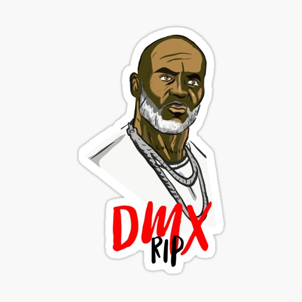 "R.I.P DMX rip dmx 1970 - 2021 [HiSVG.CoM]" Sticker for Sale by d-m-x ...