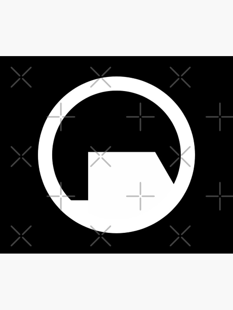 Póster «Black Mesa - Logotipo de Black Mesa» de brokenkneestees | Redbubble