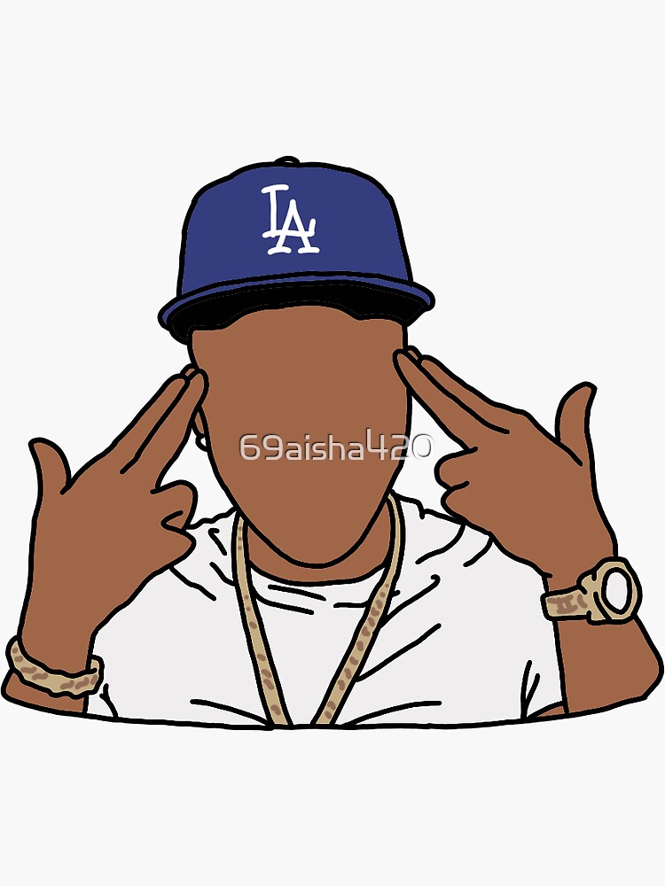 "DA BABY" Sticker for Sale by 69aisha420 | Redbubble