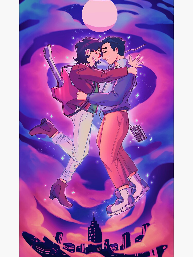 "Ryan and Min (Infinity Train: Book 4)" Sticker for Sale by caastles ...