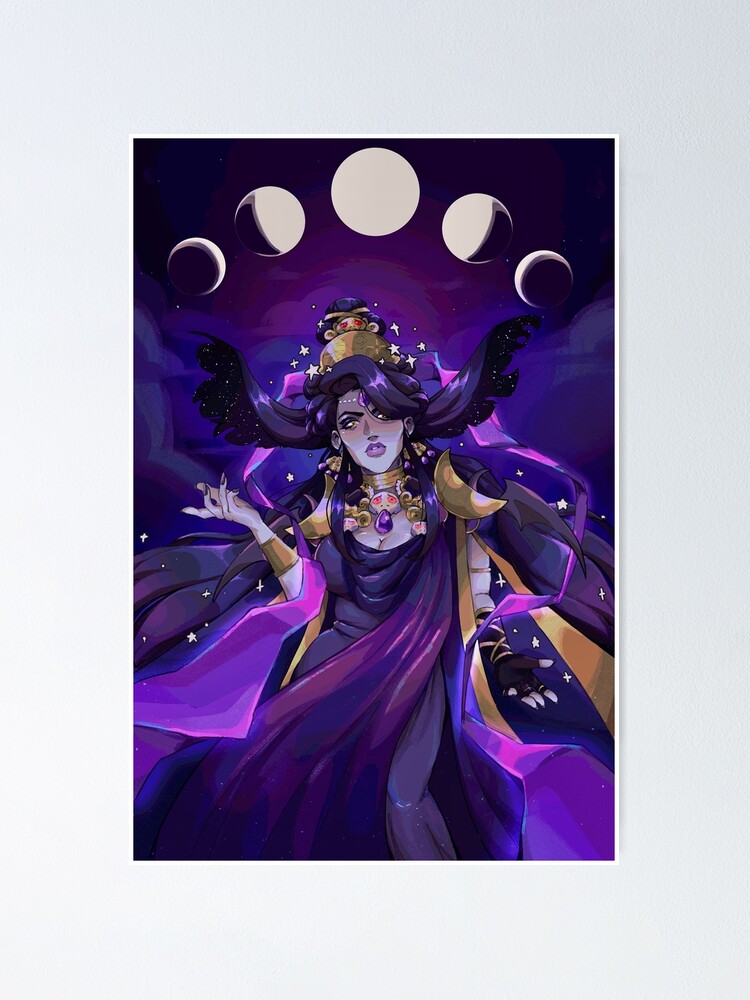 "Nyx (Hades Game)" Poster for Sale by caastles | Redbubble