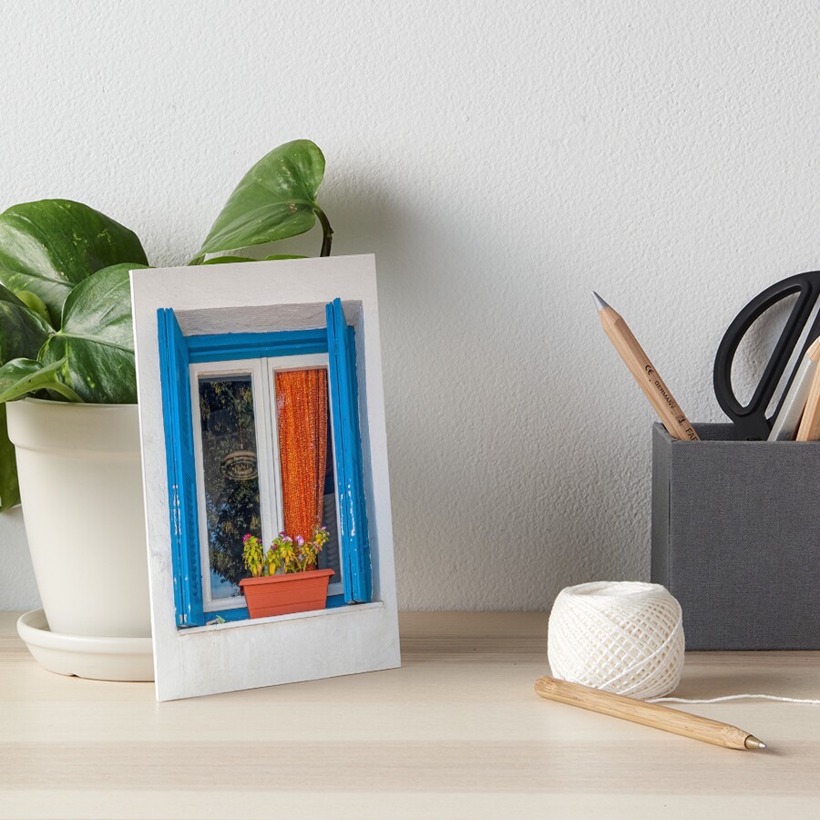 "Colorful Window Frame. " Art Board Print for Sale by DimitriosP ...