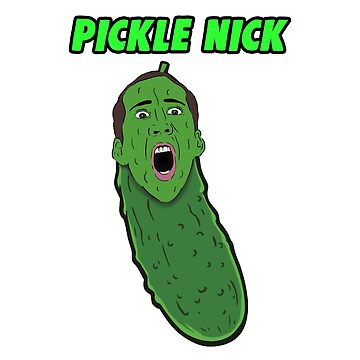 "Picolas Cage - Nicolas Cage Pickle Nick" Essential T-Shirt for Sale by ...